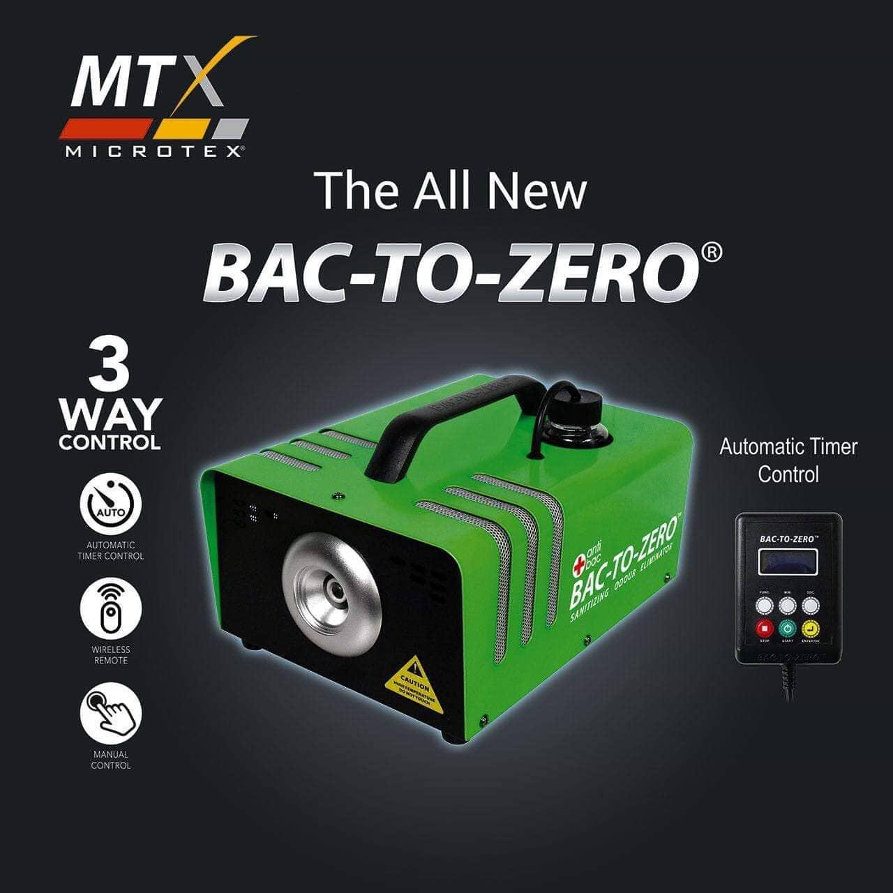 MTX Bac To Zero Sanitizing Machine 900W (Hot Fogger Machine) – The ...